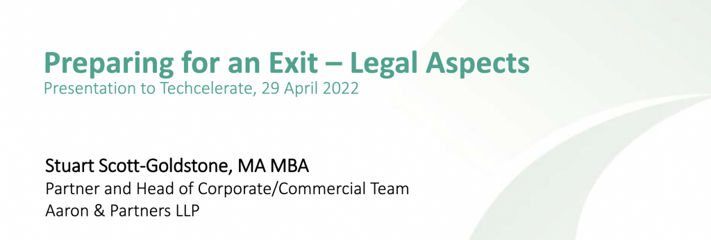 Techcelerate Workshop 56 – Story of Malinko and Lessons from Exit to Civica - Techcelerate Ventures